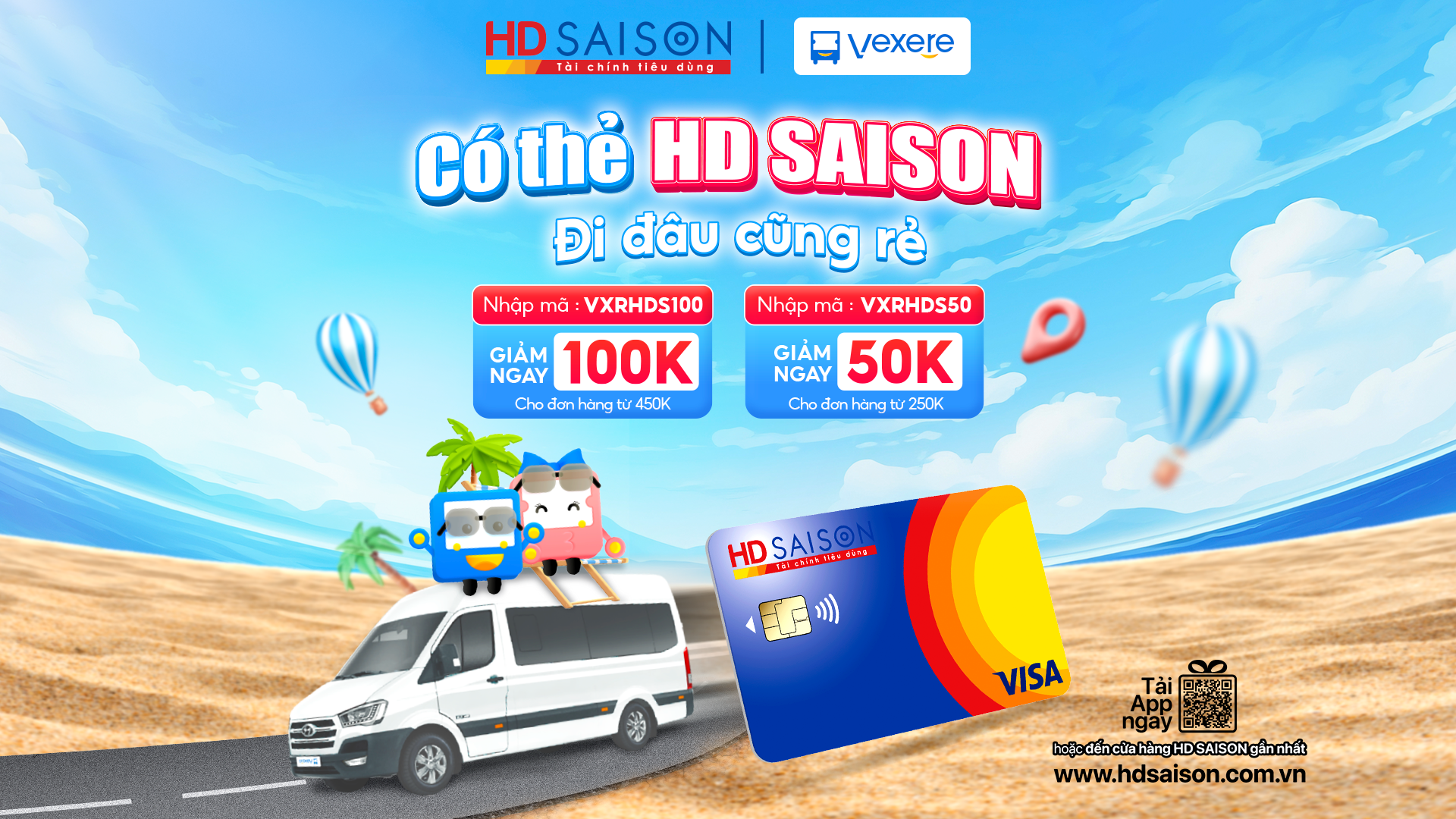 Có thẻ HD SAISON, đi đâu cũng rẻ