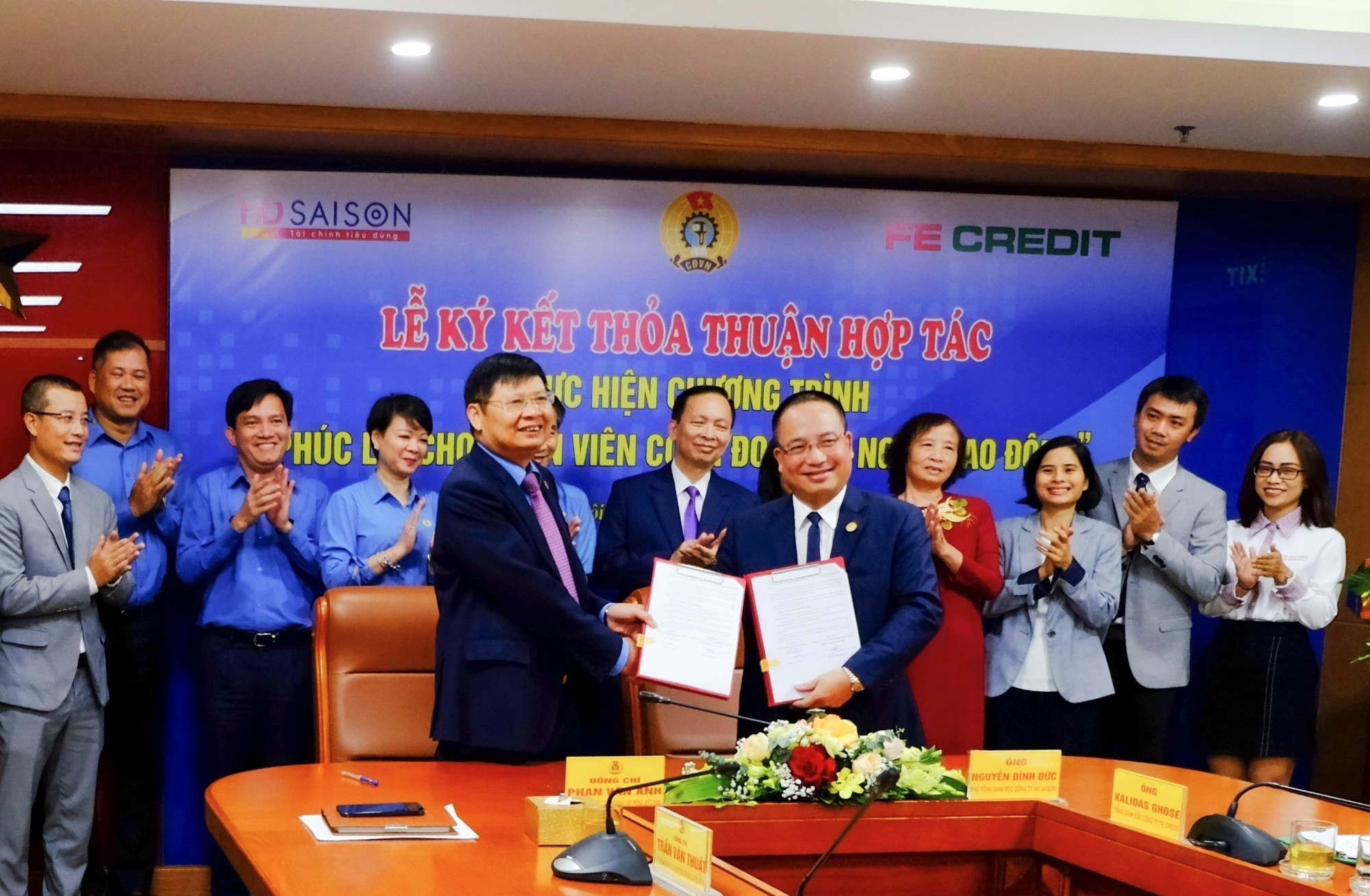 HD SAISON ký kết thỏa thuận hợp tác gói vay ưu đãi cho công nhân